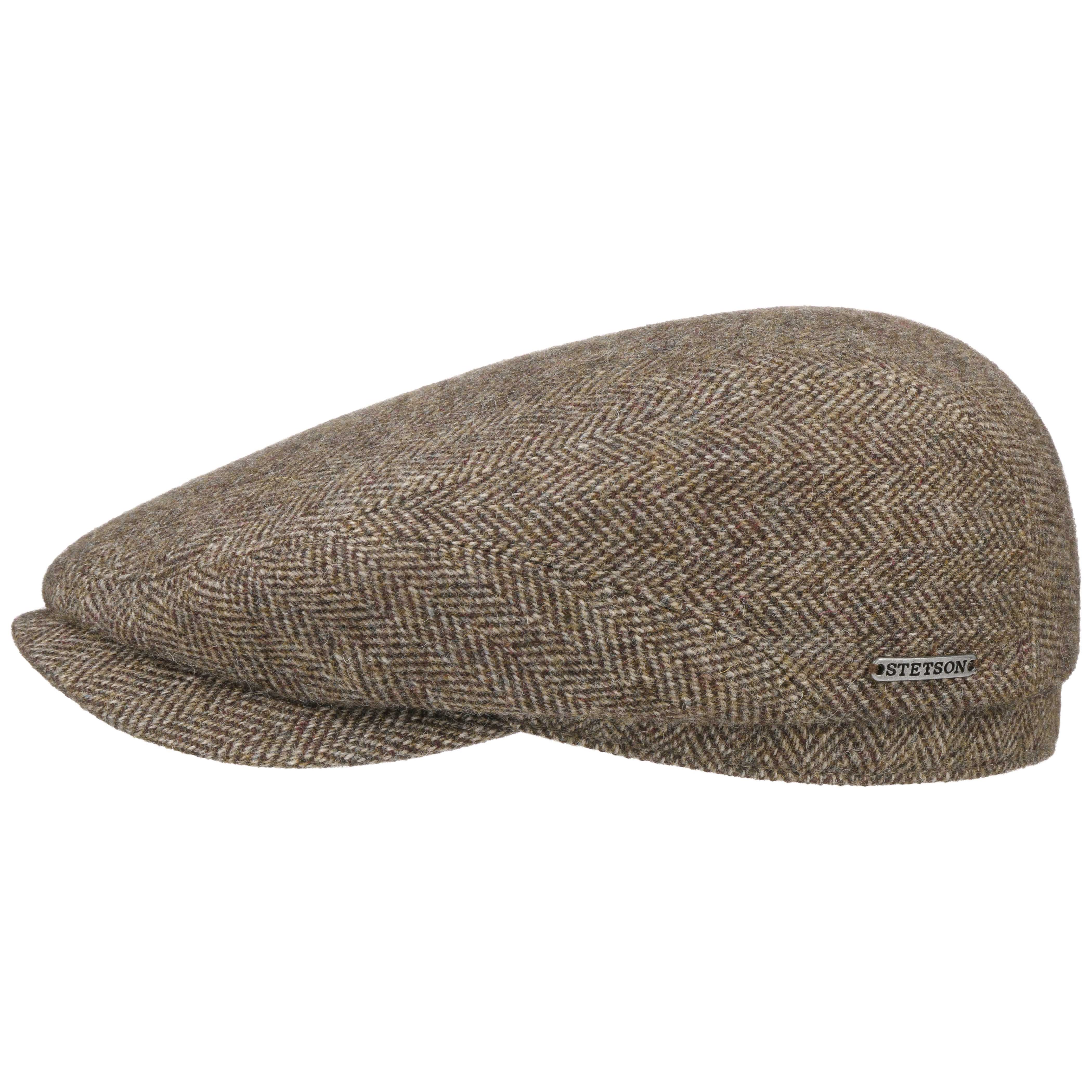 Stetson Driver Cap Wool Herringbone - Outnorth
